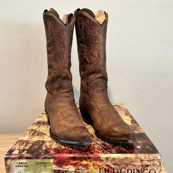 Dan Post | Shoes | Dan Post Boots Dp3464 Brown Leather Snip Toe Western ...